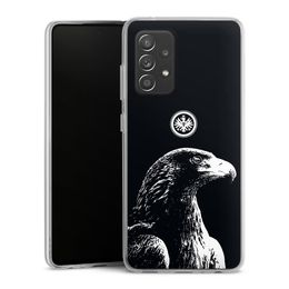 DeinDesign Galaxy A52s 5G Handy Silikon H&uuml;lle Case transparent Handyh&uuml;lle Eintracht Frankfurt Official Licensed Product Attila Silikon Case