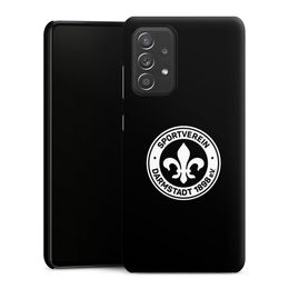 DeinDesign Galaxy A52s 5G Handy Premium Case Smartphone Handyh&uuml;lle Schutzh&uuml;lle matt Sv Darmstadt 98 Official Licensed Product Logo Premium Case