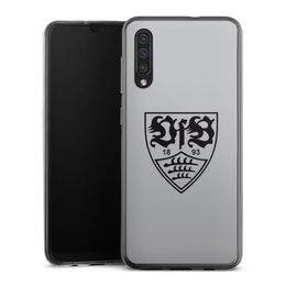 DeinDesign Galaxy A50 Handy Silikon H&uuml;lle Case transparent Handyh&uuml;lle Logo Official Licensed Product Vfb Stuttgart Silikon Case