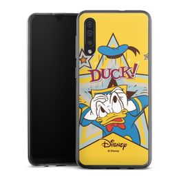 DeinDesign Galaxy A50 Handy Silikon H&uuml;lle Case transparent Handyh&uuml;lle Donald Duck Disney Official Licensed Product Silikon Case