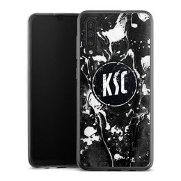 DeinDesign Galaxy A50 Handy Silikon H&uuml;lle Case transparent Handyh&uuml;lle Karlsruher Sc Ksc Official Licensed Product Silikon Case