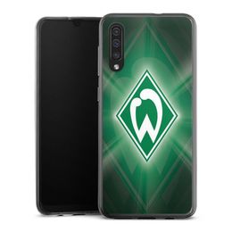DeinDesign Galaxy A50 Handy Silikon H&uuml;lle Case transparent Handyh&uuml;lle Sv Werder Bremen Coat Of Arms Official Licensed Product Silikon Case