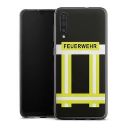 DeinDesign Galaxy A50 Handy Silikon H&uuml;lle Case transparent Handyh&uuml;lle Fire Fighters Job Fire Fighter Silikon Case