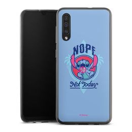 DeinDesign Galaxy A50 Handy Silikon H&uuml;lle Case transparent Handyh&uuml;lle Disney Sayings Lilo & Stitch Silikon Case