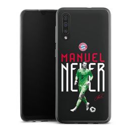 DeinDesign Galaxy A50 Handy Silikon H&uuml;lle Case transparent Handyh&uuml;lle Manuel Neuer Fc Bayern M&uuml;nchen Official Licensed Product Silikon Case
