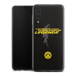 DeinDesign Galaxy A50 Handy Silikon H&uuml;lle Case transparent Handyh&uuml;lle Borussia Dortmund Bvb Marco Reus Silikon Case
