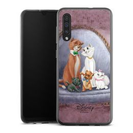 DeinDesign Galaxy A50 Handy Silikon H&uuml;lle Case transparent Handyh&uuml;lle Disney Official Licensed Product Aristocats Silikon Case
