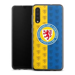 DeinDesign Galaxy A50 Handy Silikon H&uuml;lle Case transparent Handyh&uuml;lle Logo Eintracht Braunschweig Official Licensed Product Silikon Case