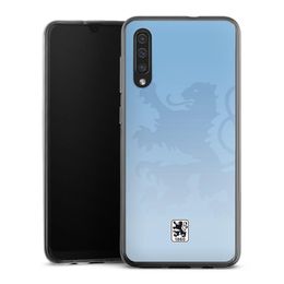 DeinDesign Galaxy A50 Handy Silikon H&uuml;lle Case transparent Handyh&uuml;lle Official Licensed Product Logo Tsv 1860 M&uuml;nchen Silikon Case