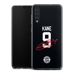 DeinDesign Galaxy A50 Handy Silikon H&uuml;lle Case transparent Handyh&uuml;lle Fc Bayern M&uuml;nchen Harry Kane Jersey Silikon Case