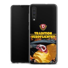DeinDesign Galaxy A50 Handy Silikon H&uuml;lle Case transparent Handyh&uuml;lle Sgd Sg Dynamo Dresden Merchandise Silikon Case