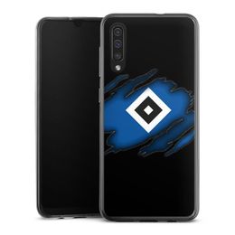 DeinDesign Galaxy A50 Handy Silikon H&uuml;lle Case transparent Handyh&uuml;lle Official Licensed Product Hsv Hamburger Sv Silikon Case