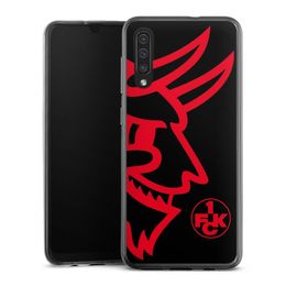 DeinDesign Galaxy A50 Handy Silikon H&uuml;lle Case transparent Handyh&uuml;lle 1. Fc Kaiserslautern Logo Official Licensed Product Silikon Case