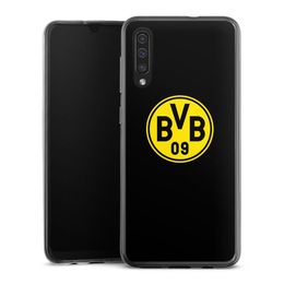 DeinDesign Galaxy A50 Handy Silikon H&uuml;lle Case transparent Handyh&uuml;lle Logo Borussia Dortmund Bvb Silikon Case