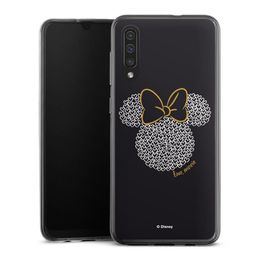 DeinDesign Galaxy A50 Handy Silikon H&uuml;lle Case transparent Handyh&uuml;lle Minnie Mouse Muster Disney Silikon Case