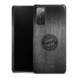 DeinDesign Galaxy S20 FE Handy Premium Case Smartphone Handyh&uuml;lle Schutzh&uuml;lle gl&auml;nzend Metallic Look Fcb Fc Bayern M&uuml;nchen Premium Case
