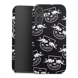 DeinDesign iPhone 17 Handy Premium Case Smartphone Handyh&uuml;lle Schutzh&uuml;lle gl&auml;nzend Rb Leipzig Logo Muster Premium Case