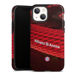 DeinDesign iPhone 13 Mini Handy Panzer Handyh&uuml;lle robuste Outdoor H&uuml;lle Schutzh&uuml;lle gl&auml;nzend Fc Bayern M&uuml;nchen Stadium Fcb Tough Case