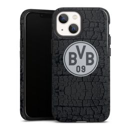 DeinDesign iPhone 13 Mini Handy Panzer Handyh&uuml;lle robuste Outdoor H&uuml;lle Schutzh&uuml;lle gl&auml;nzend Jersey Borussia Dortmund Bvb Tough Case