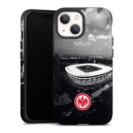 DeinDesign iPhone 13 Mini Handy Panzer Handyh&uuml;lle robuste Outdoor H&uuml;lle Schutzh&uuml;lle gl&auml;nzend Eintracht Frankfurt Sge Stadium Tough Case