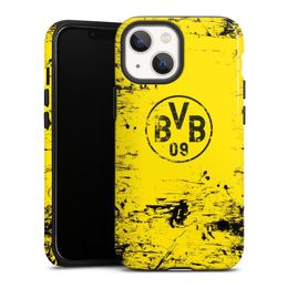 DeinDesign iPhone 13 Mini Handy Panzer Handyh&uuml;lle robuste Outdoor H&uuml;lle Schutzh&uuml;lle gl&auml;nzend Bvb Official Licensed Product Borussia Dortmund Tough Case