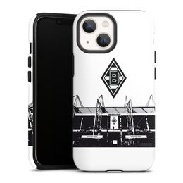 DeinDesign iPhone 13 Mini Handy Panzer Handyh&uuml;lle robuste Outdoor H&uuml;lle Schutzh&uuml;lle gl&auml;nzend Stadium Die Fohlen Borussia M&ouml;nchengladbach Tough Case