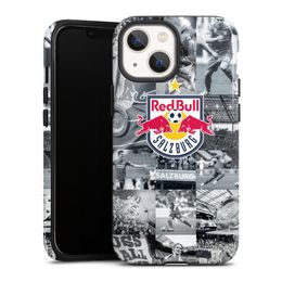DeinDesign iPhone 13 Mini Handy Panzer Handyh&uuml;lle robuste Outdoor H&uuml;lle Schutzh&uuml;lle gl&auml;nzend Salzburg Red Bull Fc Red Bull Salzburg Tough Case