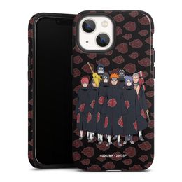 DeinDesign iPhone 13 Mini Handy Panzer Handyh&uuml;lle robuste Outdoor H&uuml;lle Schutzh&uuml;lle gl&auml;nzend Akatsuki Naruto Shippuden Official Licensed Product Tough Case