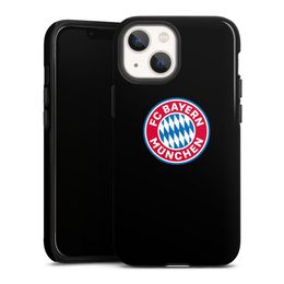 DeinDesign iPhone 13 Mini Handy Panzer Handyh&uuml;lle robuste Outdoor H&uuml;lle Schutzh&uuml;lle gl&auml;nzend Fc Bayern M&uuml;nchen Logo Official Licensed Product Tough Case