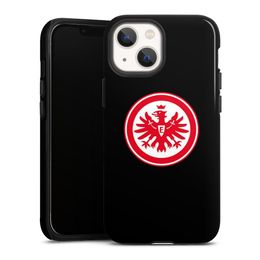 DeinDesign iPhone 13 Mini Handy Panzer Handyh&uuml;lle robuste Outdoor H&uuml;lle Schutzh&uuml;lle gl&auml;nzend Sge Eintracht Frankfurt Eagle Tough Case