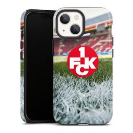 DeinDesign iPhone 13 Mini Handy Panzer Handyh&uuml;lle robuste Outdoor H&uuml;lle Schutzh&uuml;lle gl&auml;nzend Official Licensed Product 1. Fc Kaiserslautern Stadium Tough Case