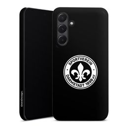 DeinDesign Galaxy A35 5G Handy Premium Case Smartphone Handyh&uuml;lle Schutzh&uuml;lle matt Sv Darmstadt 98 Official Licensed Product Logo Premium Case