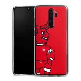 DeinDesign Xiaomi Redmi Note 8 Pro Handy Silikon H&uuml;lle Case transparent Handyh&uuml;lle 1. Fc Kaiserslautern Official Licensed Product Soccer Silikon Case
