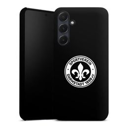 DeinDesign Galaxy A55 5G Handy Premium Case Smartphone Handyh&uuml;lle Schutzh&uuml;lle gl&auml;nzend Sv Darmstadt 98 Official Licensed Product Logo Premium Case
