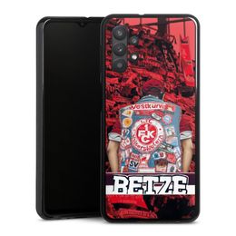 DeinDesign Galaxy A32 5G Handy Silikon H&uuml;lle Case schwarz Handyh&uuml;lle 1. Fc Kaiserslautern 1. Fck Official Licensed Product