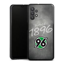 DeinDesign Galaxy A32 5G Handy Silikon H&uuml;lle Case schwarz Handyh&uuml;lle Official Licensed Product Hannover 96 H96