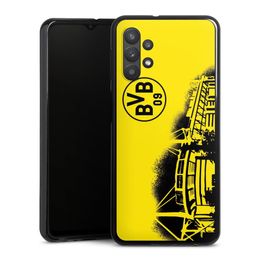 DeinDesign Galaxy A32 5G Handy Silikon H&uuml;lle Case schwarz Handyh&uuml;lle Bvb Borussia Dortmund Stadium