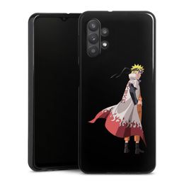 DeinDesign Galaxy A32 5G Handy Silikon H&uuml;lle Case schwarz Handyh&uuml;lle Naruto Shippuden Sensei Hokage