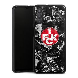 DeinDesign Galaxy A32 5G Handy Silikon H&uuml;lle Case schwarz Handyh&uuml;lle Muster 1. Fc Kaiserslautern Coat Of Arms