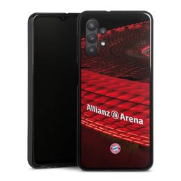 DeinDesign Galaxy A32 5G Handy Silikon H&uuml;lle Case schwarz Handyh&uuml;lle Fcb Stadium Fc Bayern M&uuml;nchen