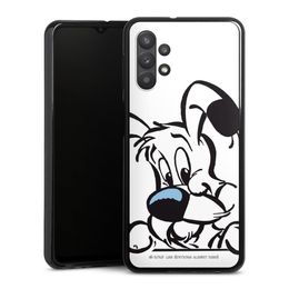 DeinDesign Galaxy A32 5G Handy Silikon H&uuml;lle Case schwarz Handyh&uuml;lle Official Licensed Product Comic Idefix