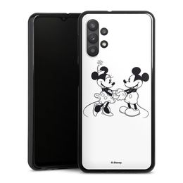 DeinDesign Galaxy A32 5G Handy Silikon H&uuml;lle Case schwarz Handyh&uuml;lle Disney Valentine'S Day