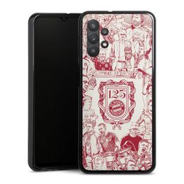 DeinDesign Galaxy A32 5G Handy Silikon H&uuml;lle Case schwarz Handyh&uuml;lle Fcb 125 Jahre Fc Bayern M&uuml;nchen Official Licensed Product