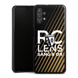 DeinDesign Galaxy A32 5G Handy Silikon H&uuml;lle Case schwarz Handyh&uuml;lle Rc Lens Racing Club De Lens Rcl