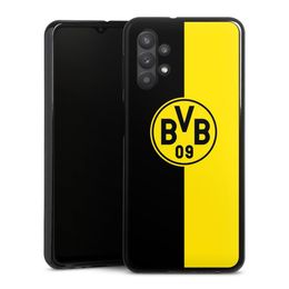 DeinDesign Galaxy A32 5G Handy Silikon H&uuml;lle Case schwarz Handyh&uuml;lle Coat Of Arms Borussia Dortmund Bvb
