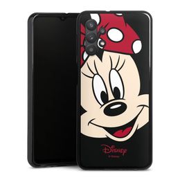 DeinDesign Galaxy A32 5G Handy Silikon H&uuml;lle Case schwarz Handyh&uuml;lle Minnie Mouse Official Licensed Product Disney