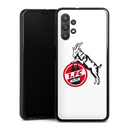 DeinDesign Galaxy A32 5G Handy Silikon H&uuml;lle Case schwarz Handyh&uuml;lle Official Licensed Product 1. Fc K&ouml;ln Coat Of Arms