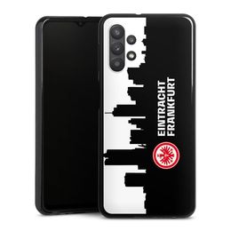 DeinDesign Galaxy A32 5G Handy Silikon H&uuml;lle Case schwarz Handyh&uuml;lle Official Licensed Product Sge Eintracht Frankfurt