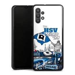 DeinDesign Galaxy A32 5G Handy Silikon H&uuml;lle Case schwarz Handyh&uuml;lle Ascent Official Licensed Product Hamburger Sv