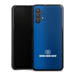 DeinDesign Galaxy A32 5G Handy Silikon H&uuml;lle Case schwarz Handyh&uuml;lle Hsv Logo Official Licensed Product